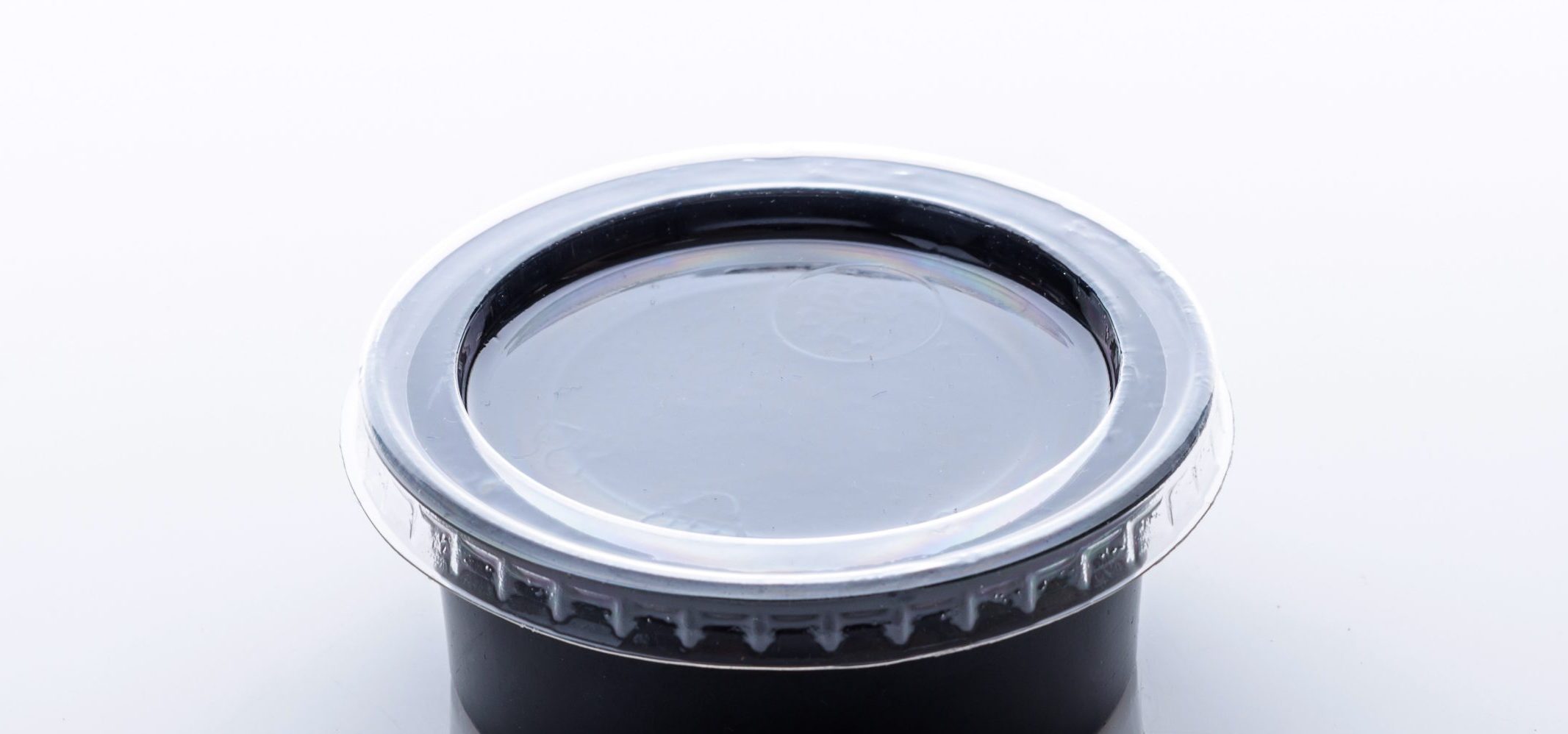 Black Round Sauce Container (2-3 oz) – Egypak