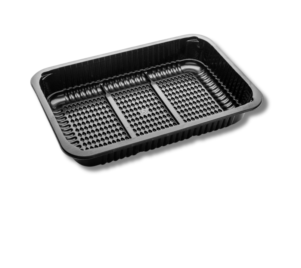 Black Absorbing Plate for meat and poultry- (500g-1000g) – Egypak